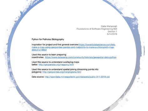 Github Katiemahannah Potholes In Minneapolis Neighborhoods Semester Final Project Using