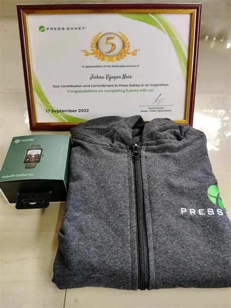 Jishnu V On Linkedin Means A Lot To Me Thank You Press Ganey For