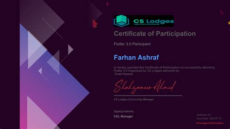 GitHub Shahzaneer Certificate Vista CS Lodges Certificate Generator