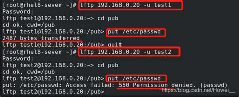 redhat linux 8 中 vsftp服务部署 redhat8安装配置vsftp csdn博客