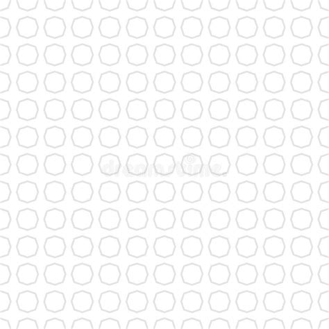 Abstract Vector Geometric Seamless Pattern Subtle White And Gray Texture Stock Vector