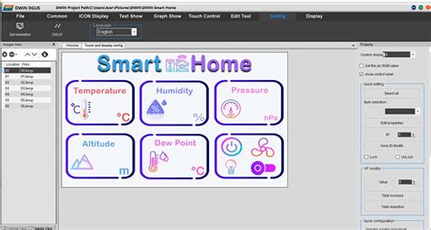 Smart Home Using DWIN HMI Display Arduino IoT Projects Ideas