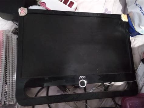 Monitor Aoc Lcd Em Brasilia Clasf Informatica