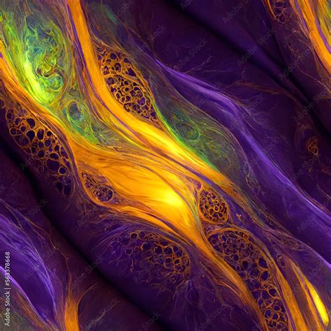 2d Wallpaper Apollonian Gasket Fractal Pattern Violet Orange And