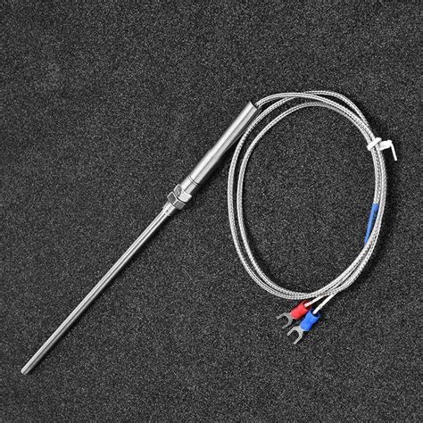 Termocoppia Tipo K Sonda Con Filo M8 Cavo Da 5m Per Misurazioni