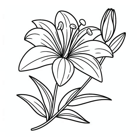 Planse De Colorat Cu Flori Desene De Colorat