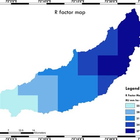 Topographic Factor Ls Factor Map Of Research Area Download
