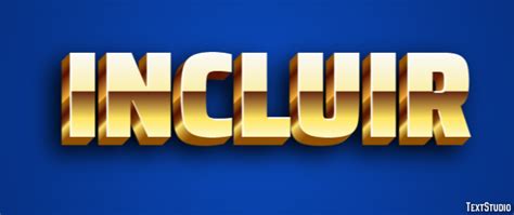 Incluir Efeito De Texto E Desenho De Logotipo Palavra