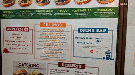 Online Menu Of Cafe Rio Fresh Modern Mexican Restaurant North Ogden