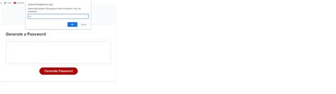 Github Chibond168passwordgenerator