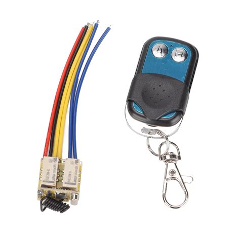 Mini Rf 2ch Relay Switch 433mhz Dc3 712v Wireless Relay Transmitter