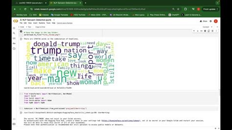nlp final project sarcasm detection youtube