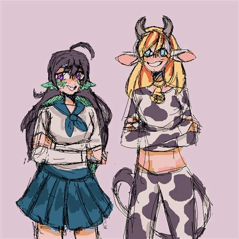 Pixilart Cow And Turtle By Enfer