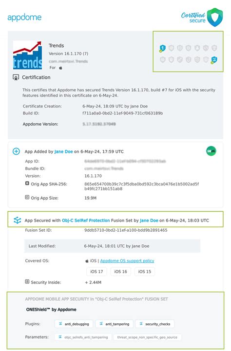 Appdome How To Protect Obj C Selref Ios Apps With Appdome Oneshield