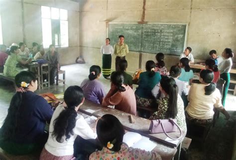 ဖြူးမြို့နယ်၌ အလယ်တန်း၊ မူလတန်းအဆင့်ဘာသာရပ်စွမ်းရည်နှင့် မွမ်းမံသင်တန်းပို့ချ Information And