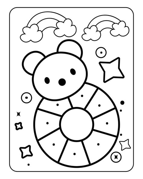 Página Para Colorear De Juguetes Para Bebés Página Para Colorear Para