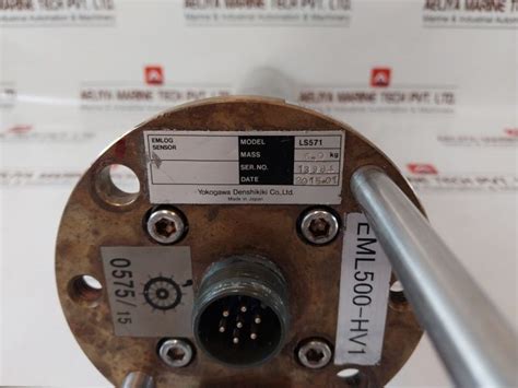 Yokogawa Denshikiki Eml500 Hv1 Electromagnetic Speed Log Sensor Aeliya Marine