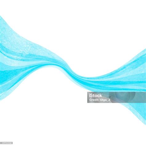 수채화 투명 웨이브 청록색 색 배경 수채화 손 페인팅 파도 일러스트 그래픽 프린트에 대한 스톡 벡터 아트 및 기타 이미지 그래픽 프린트 더러운 드로잉 Istock