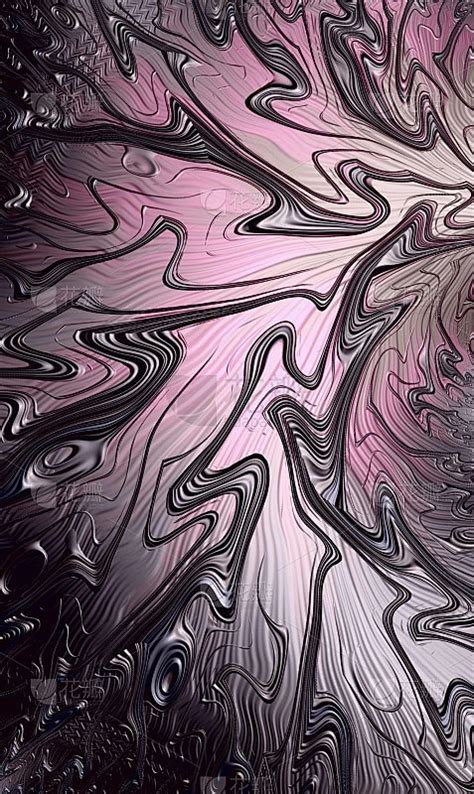 3d抽象艺术纹理漩涡素材 花瓣网