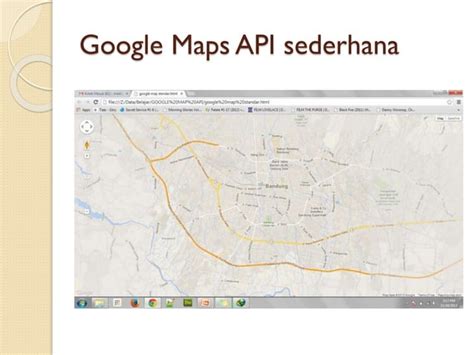 Google Maps Api Kelompok 5 PPTX