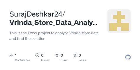 Github Surajdeshkar24 Vrinda Store Data Analysis This Is The Excel