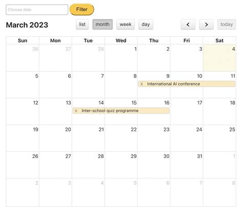 Event Management System Project In PHP Phppot