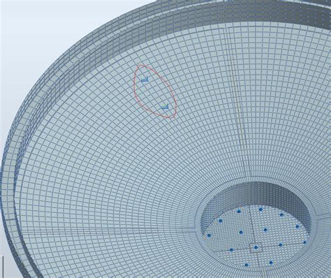 Meshing Issue In Library Structure Inclined Floor Panel Autodesk