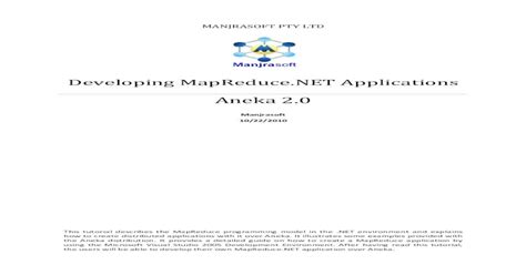 pdf map reduce programming tutorial dokumen tips