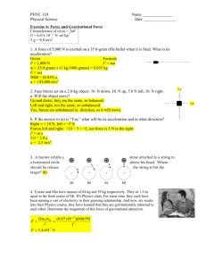 A Level Physics Specimen Data Booklet Physics
