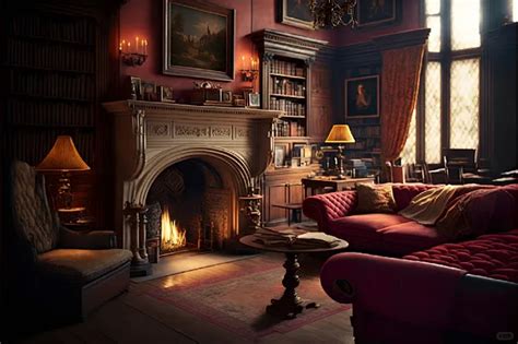 哈利波特实景——【格兰芬多公共休息室】 花瓣网