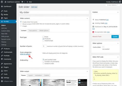 How To Create A Wordpress Slider Using Custom Post Types
