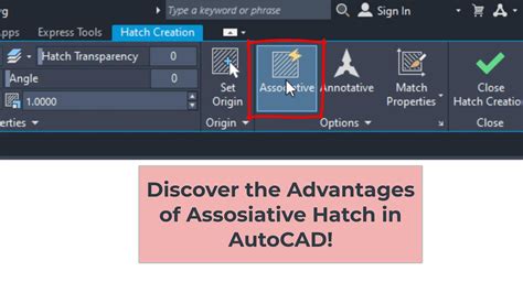 Discover The Advantages Of Associative Hatch In Autocad Youtube