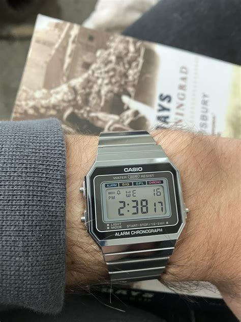 Is An A100 Vintage Casio Watch Cool On A 19 Year Old Girl R Casio