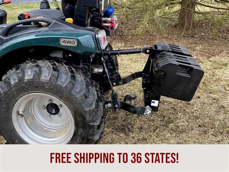 Gwt Versabracket Bundle W 8 Suitcase Weights Good Works Tractors