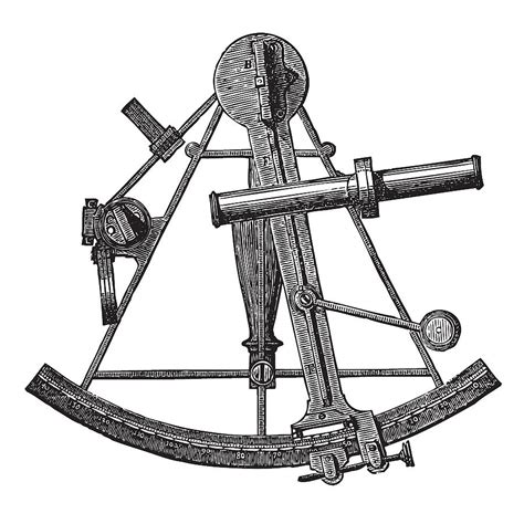 Simple Sextant Drawing