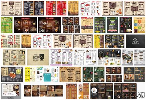Download 36 Menu Coffee File Corel Poster Vn