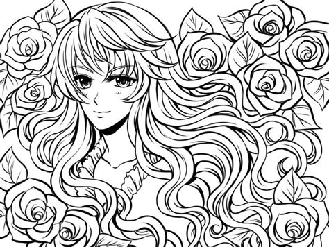 Disegni Da Colorare Anime