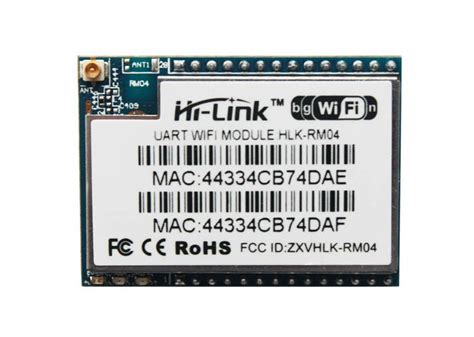 HLK RM04 Módulo UART ETH WIFI da Hi Link Embarcados