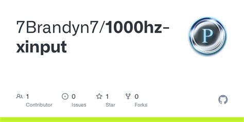 Releases · 7brandyn71000hz Xinput · Github Releases · 7brandyn71000hz Xinput · Github