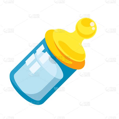手绘 母婴食品元素贴纸SVG 奶瓶