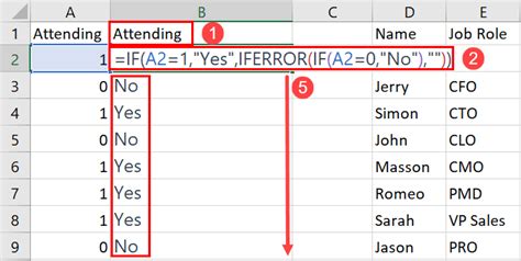 How To Convert 1 0 To Yes No In Excel 6 Easy Ways On Sheets