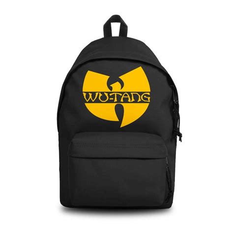 Wu Tang Original Black Logo Backpack