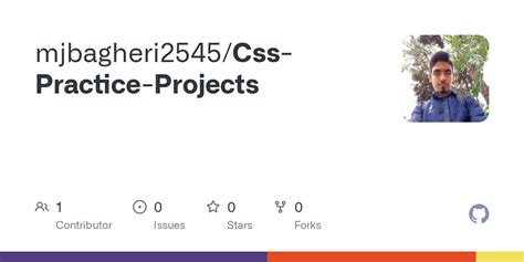 Github Mjbagheri Css Practice Projects