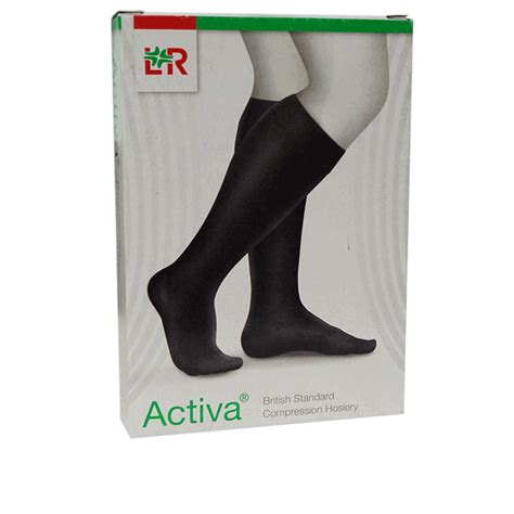 Activa Compression Hosiery Class 2 Below Knee Closed Toe Black Activa Compression Hosiery Class 2 Below Knee Closed Toe Black