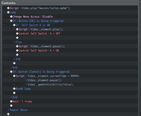 Pausing And Skipping Movie Cutscenes RPG Maker Forums