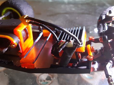 Stl File Losi Mini T Or Mini B Servo Surpass 25a Esc Mount 👽・3d Print Object To Download・cults