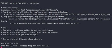 Build React Native App Error Aur Manjaro Linux Forum
