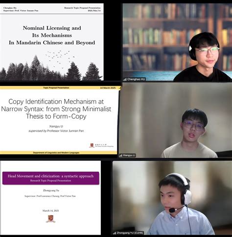 Three Team Members Successfully Passed Their Phd Topic Proposals Pans Syntax Lab