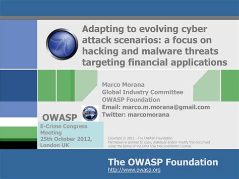 Owasp E Crime London 2012 Final Pptx Web Development Internet