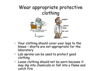 Chemistry Laboratory Safety Ppt